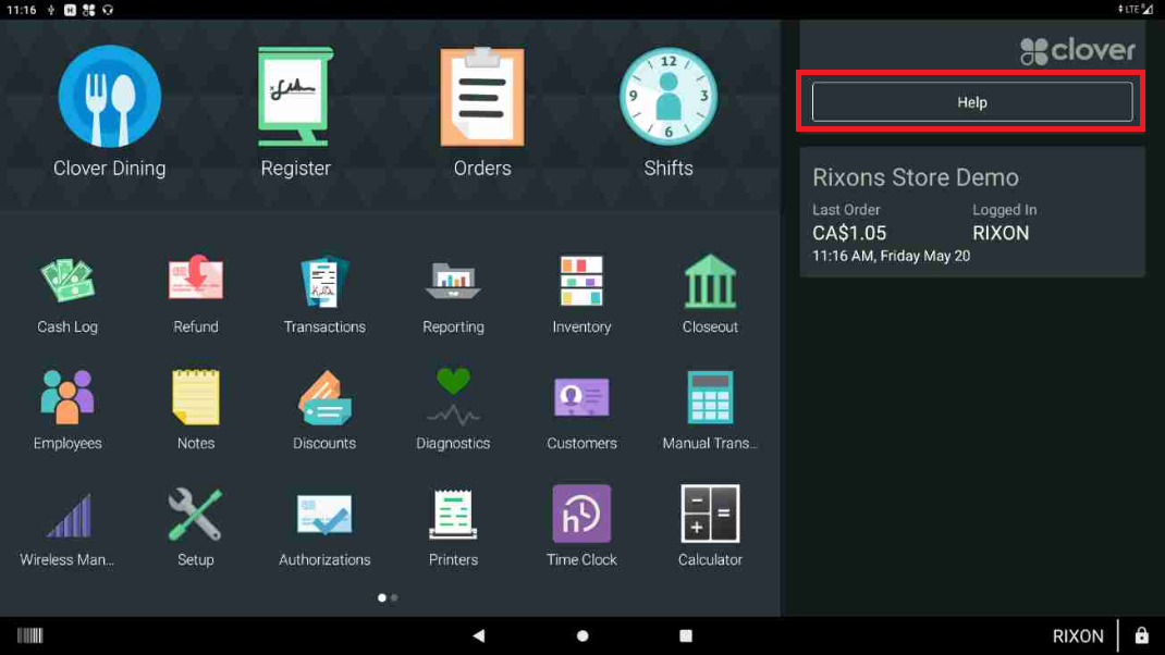 Guide: Request a call from a Clover specialist using the "Call me ...