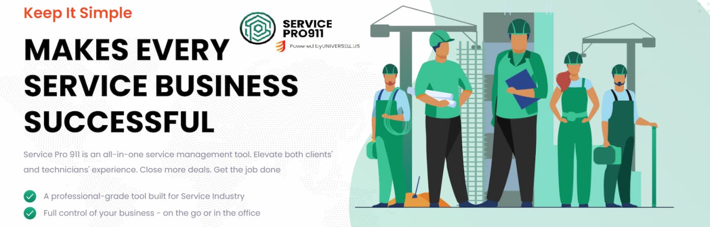 ServicePro 911–The ultimate management tool for service companies ...